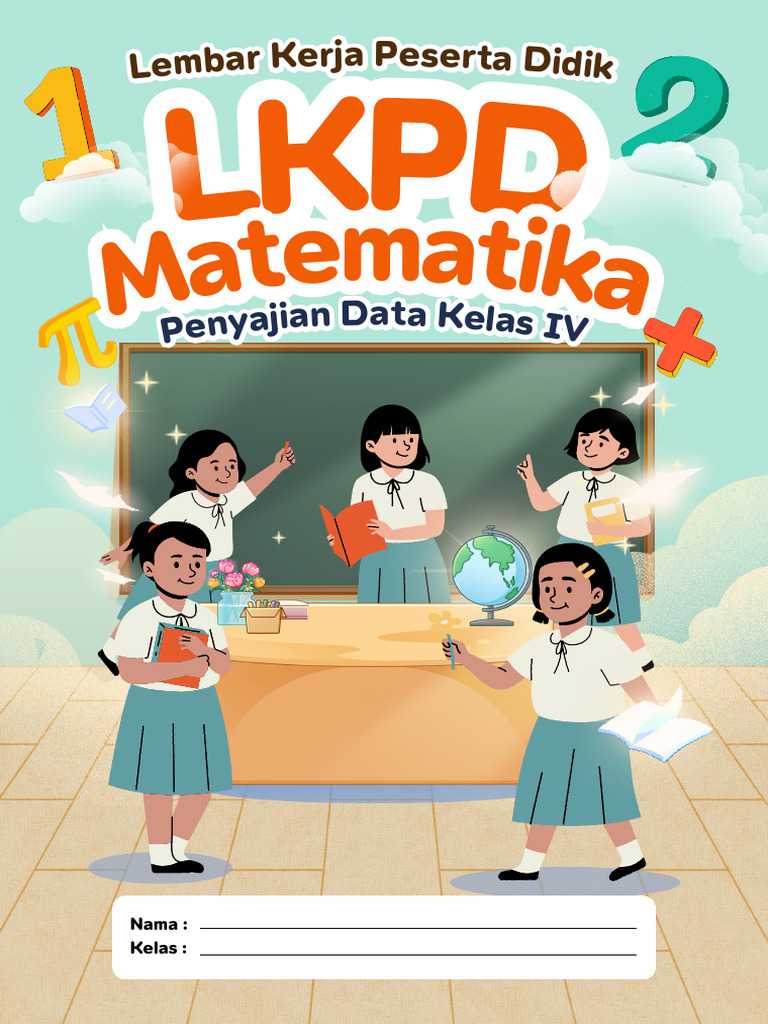 Poster LKPD Matematika Ilustratif Hijau Dan Krem | PDF