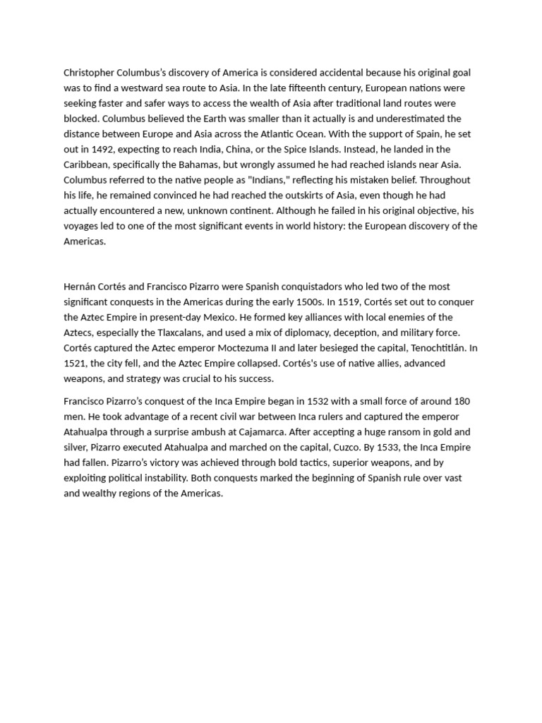 Christopher Columbus | PDF