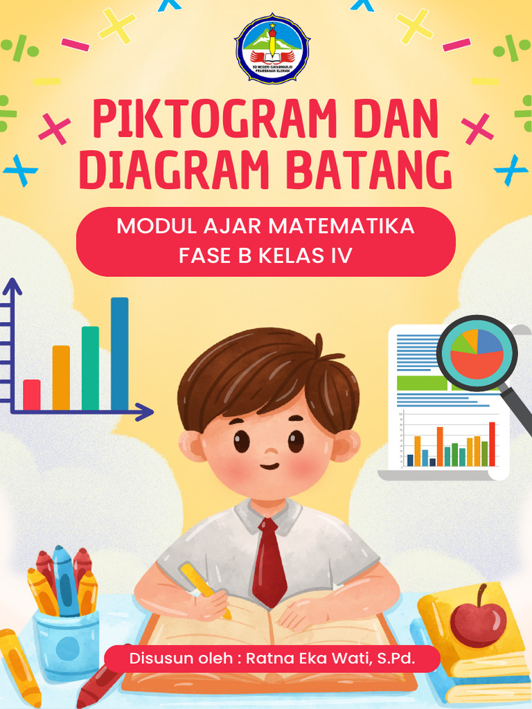 Modul Ajar MTK Kelas Iv - Piktogram Dan Diagram Batang - Lengkap | PDF