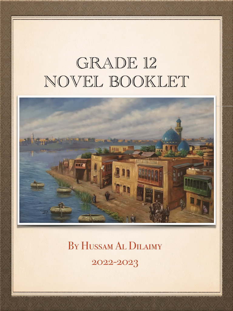 Novel booklet G12 -merged Hussam | PDF | Narration