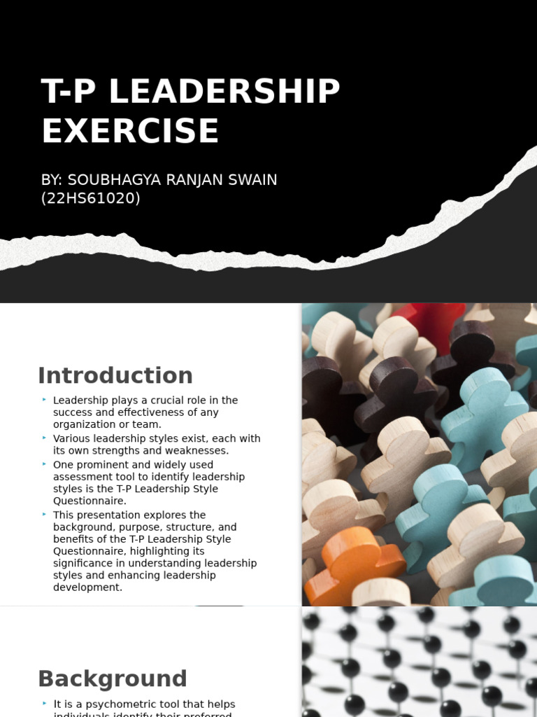 T-P leadership presentation Soubhagya | PDF | Leadership | Behavioural ...