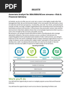 Deloitte USI - A&A - RADC Analyst - JobDescription | PDF | Audit ...