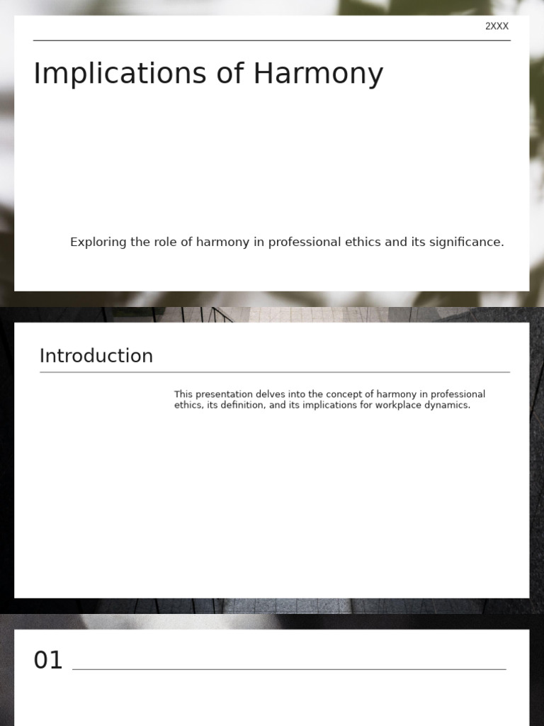 Implications of Harmony | PDF | Employment | Collaboration