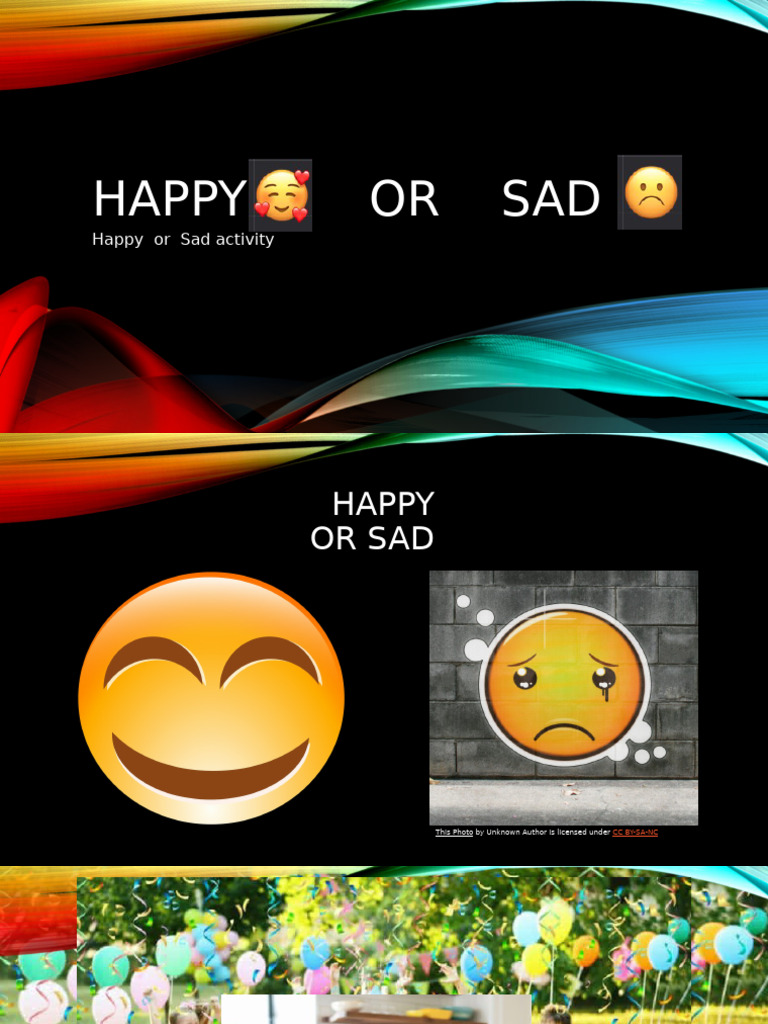 PE Happy or Sad Activity | PDF