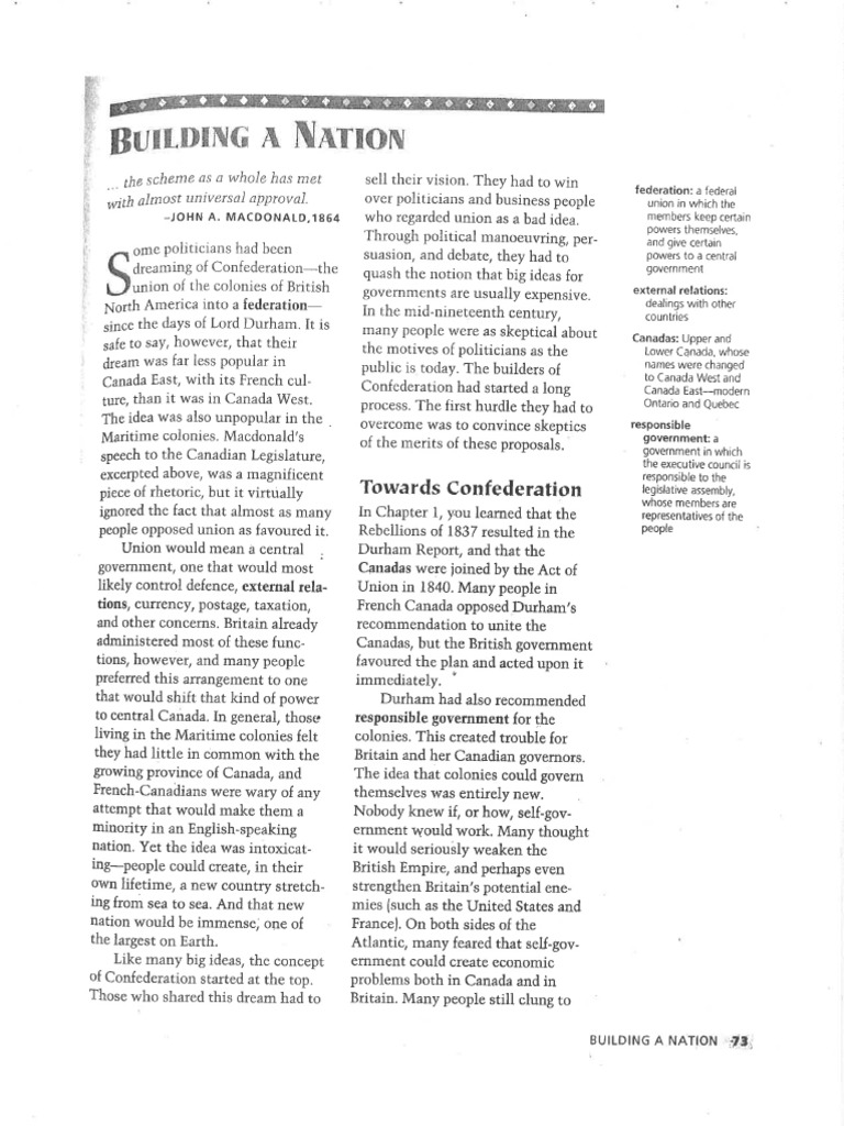 Building a Nation - Part 2 | PDF