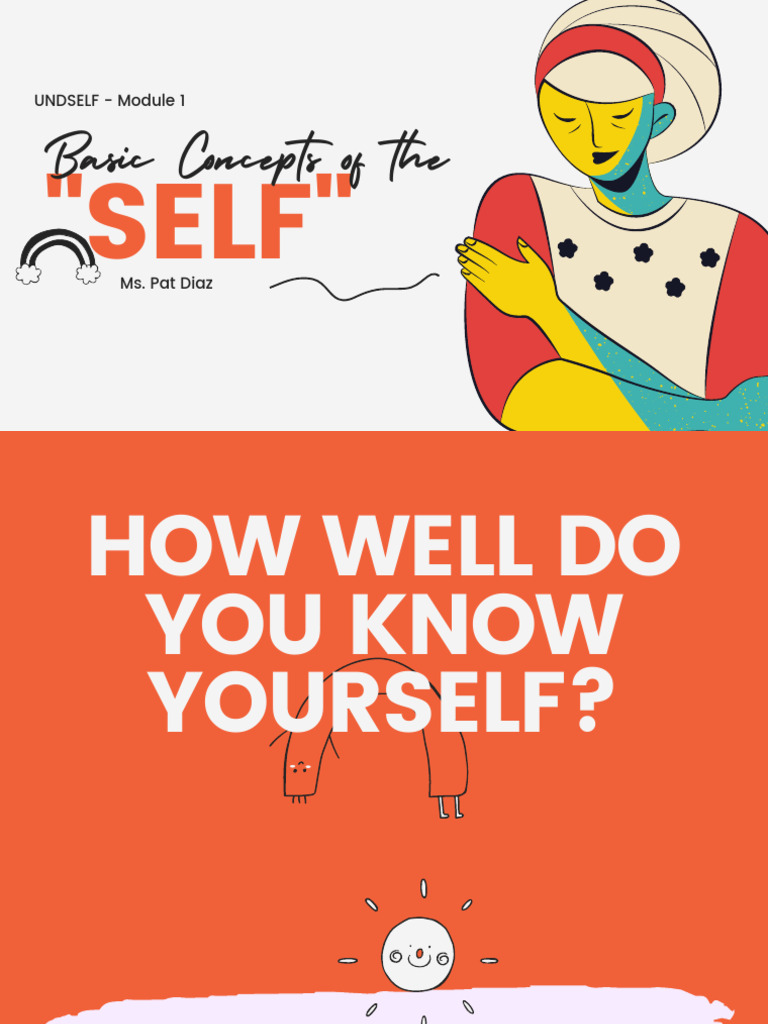 Lesson 1 - Basic Concepts of The Self | PDF