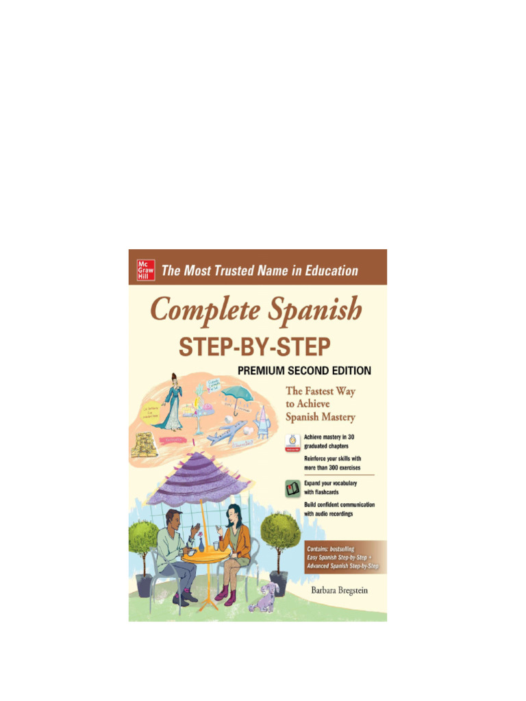 Complete Spanish Step-By-Step, Premium Second Edition Barbara Bregstein ...