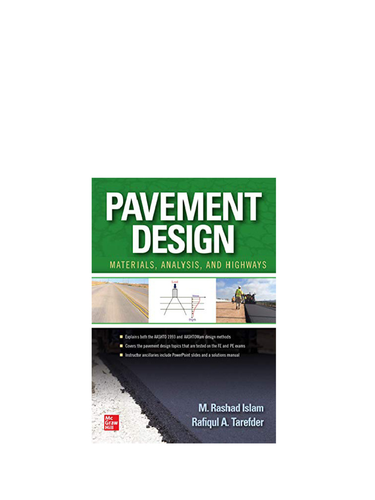 Pavement Design: Materials, Analysis, and Highways 1St Edition M ...