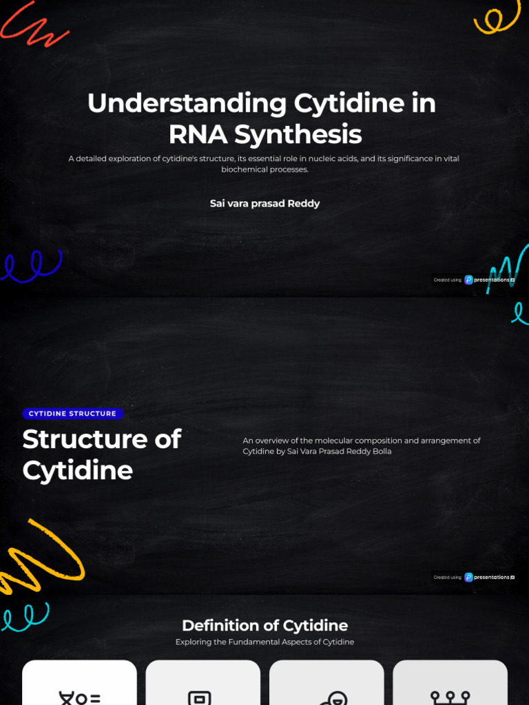 Structure of Cytidine import | PDF