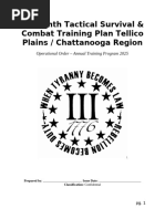 Conop For Offpost PT | PDF | Military | Military Science