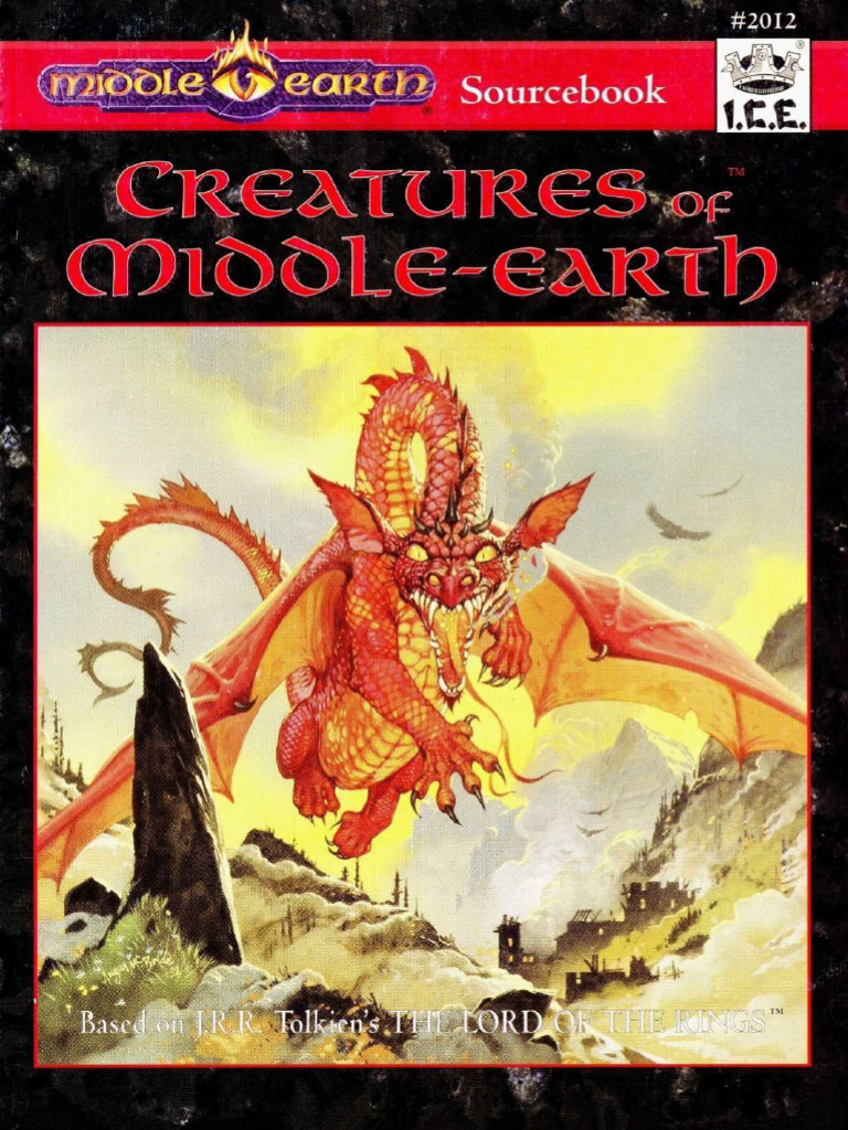MERP - ICE2012 - Creatures of Middle-Earth (QOS - 4) | PDF