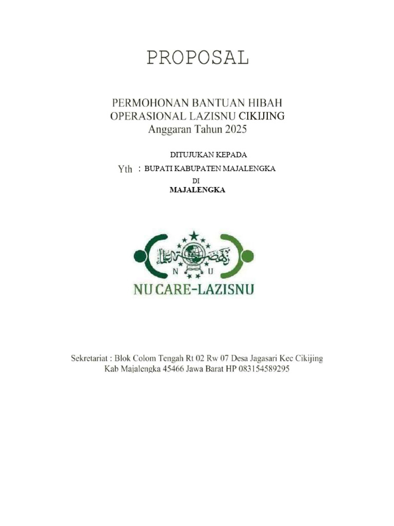 LAZISNU 2025 - Compressed | PDF