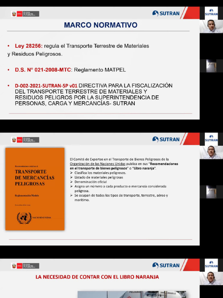 Libro Naranja SUTRAN | PDF