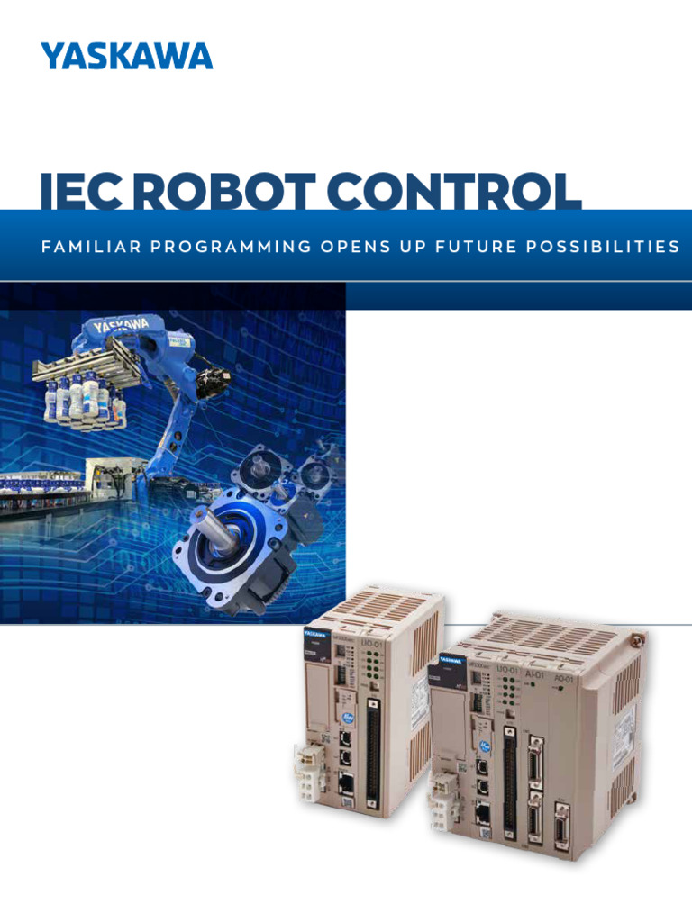 IEC Control Brochure YASKAWA | PDF | Automation | Computer Programming