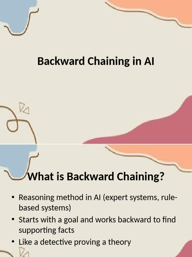 Backward Chaining in AI | PDF