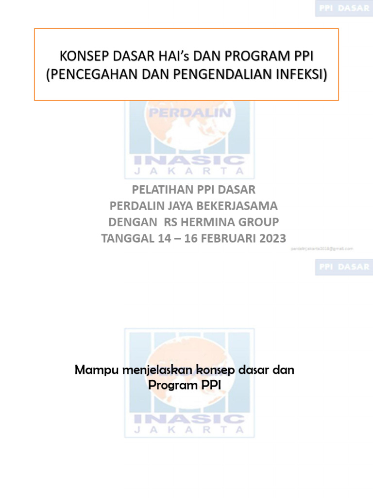 HAIs Dan Program PPI | PDF