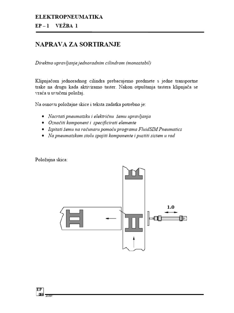 V1 Naprava Za Sortiranje | PDF