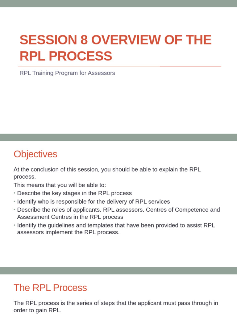 PPT8 Overview of RPL Process | PDF