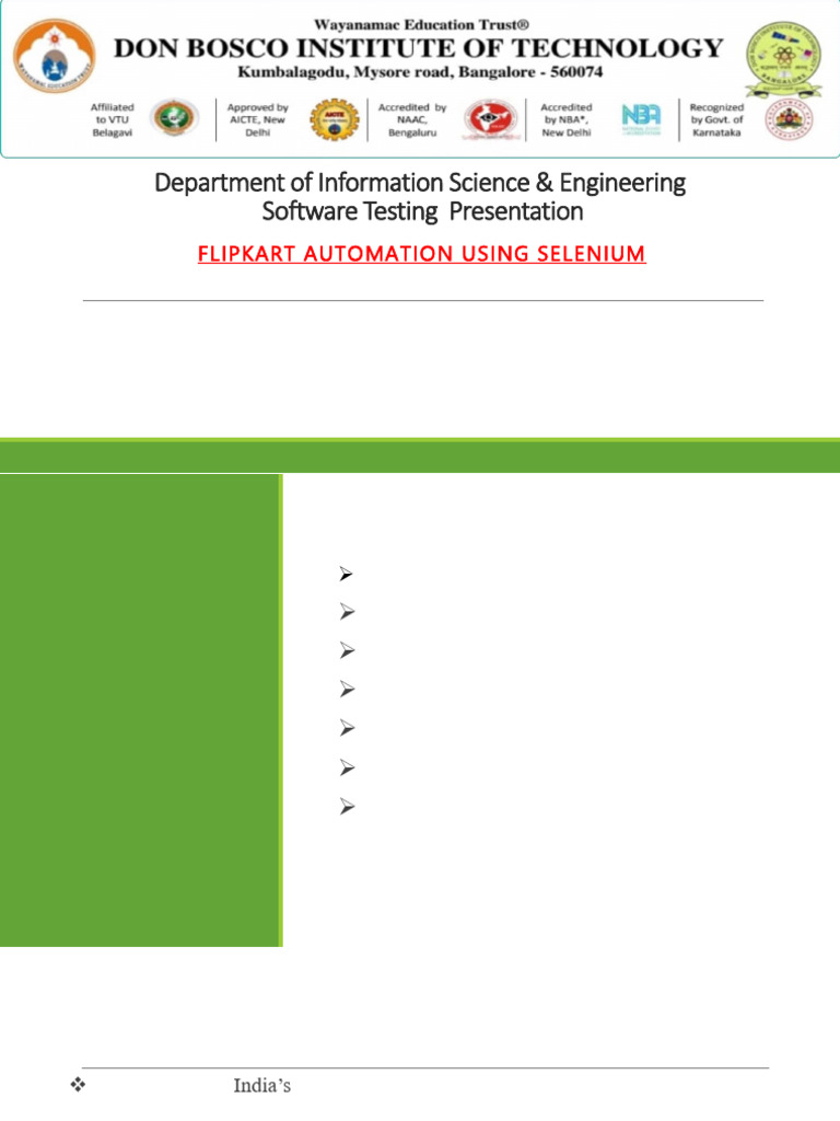 ST_FLIPKART_555 | PDF | Automation | Selenium (Software)