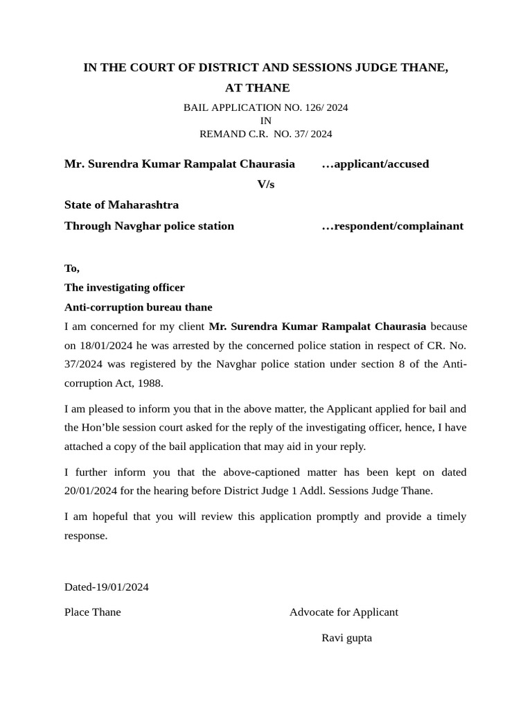 Covering Letter DRT | PDF