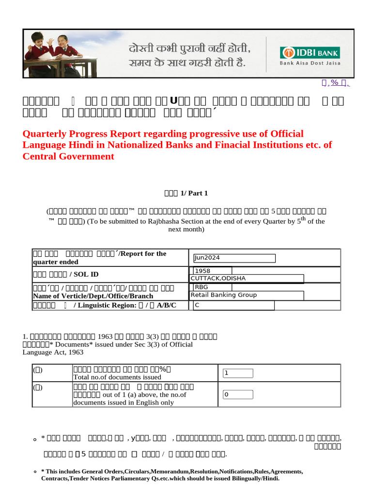 Quarterly Progress Report | PDF