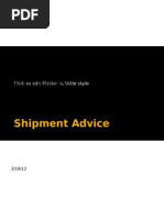 CIPL Shipping Invoice and Packing List | PDF