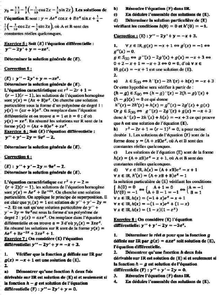 Equation Diff | PDF