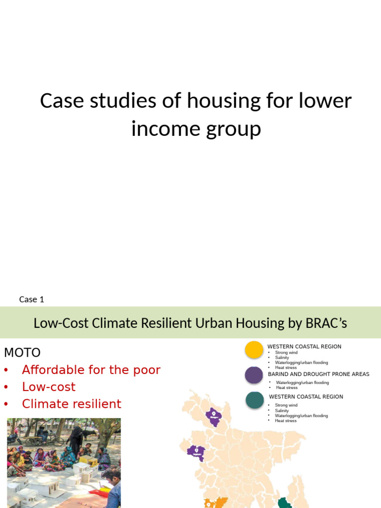 Low Cost Climate Resilient Housing | PDF | Climate Resilience | Earth ...