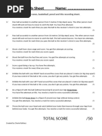 NSPC Winning Sports Writing Piece | PDF | Sports | Leisure
