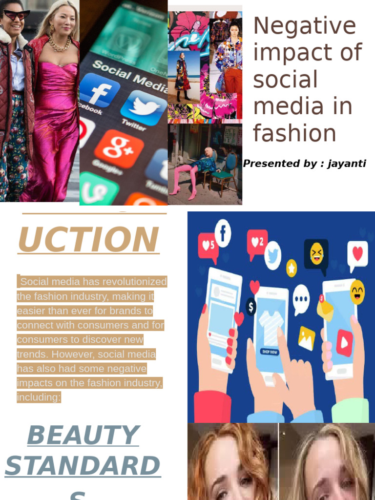 Negative Effects of Social Media on Fashion | PDF