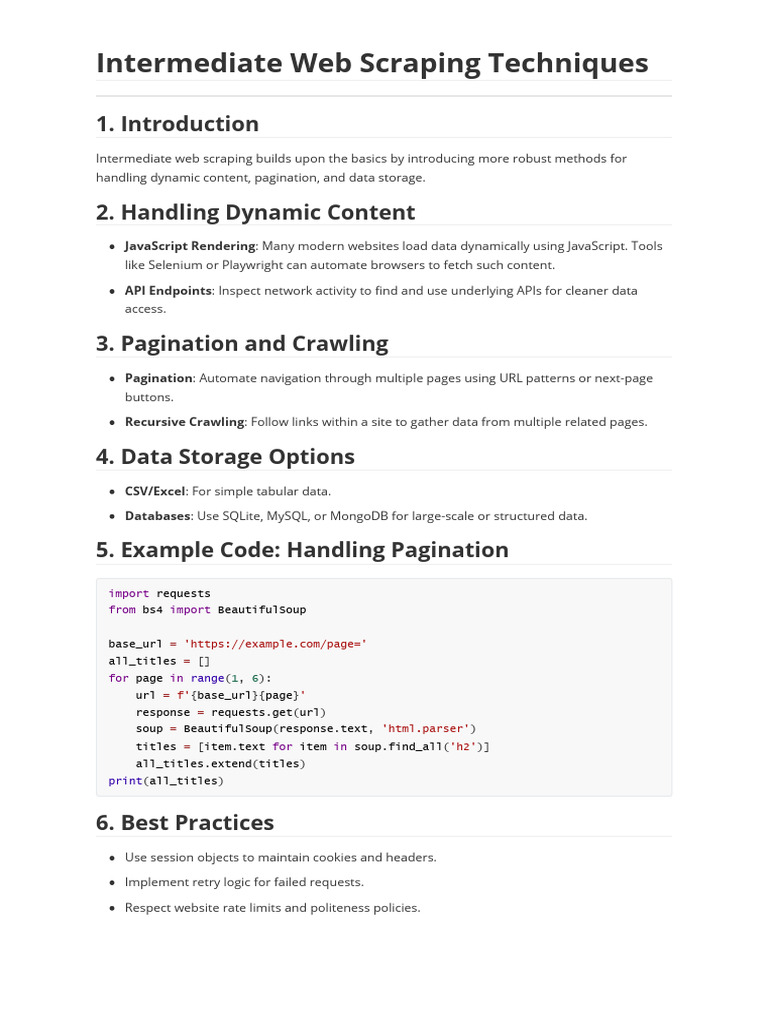 intermediate_scraping_techniques | PDF