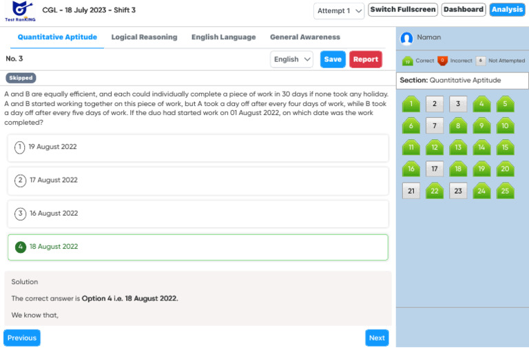 Test Ranking Best Practice Platform in India For Government Recruitment ...