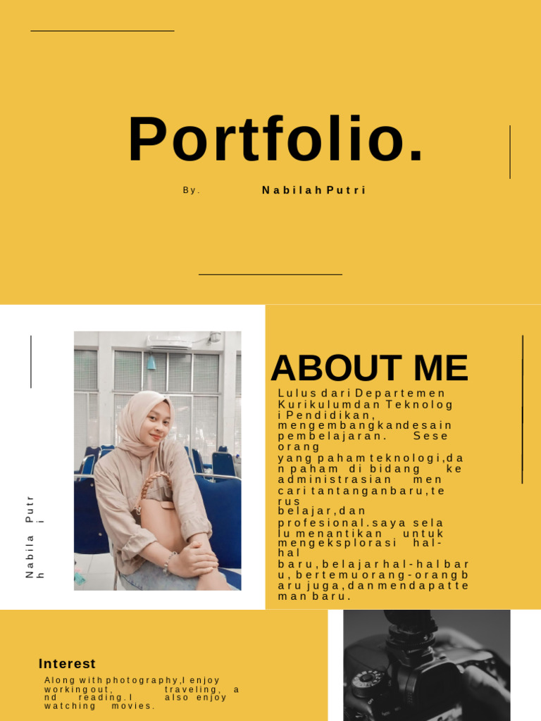 Portofolio - Desain Online Seni Dan Desain Klasik Terang Pengembangan ...