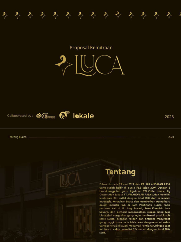 Proposal Kemitraan Luuca Indonesia 2024 (2) | PDF