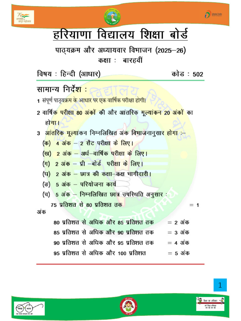 Xii Hindi Core | PDF