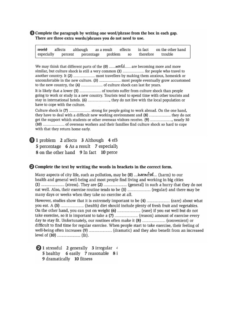Units 1 + 2 Quiz - (Answer Key) | PDF