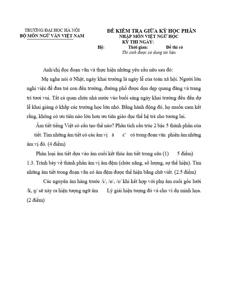 De thi GK_NMVNH_Tối CN_20_02_22 | PDF