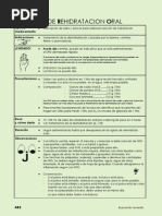 Dosis y uso de sales de rehidratación oral | PDF | Diarrea | Medicina ...