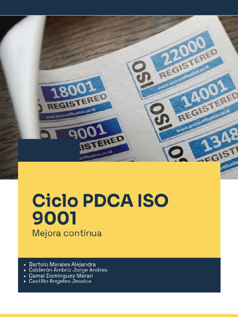 Ciclo PDCA | PDF