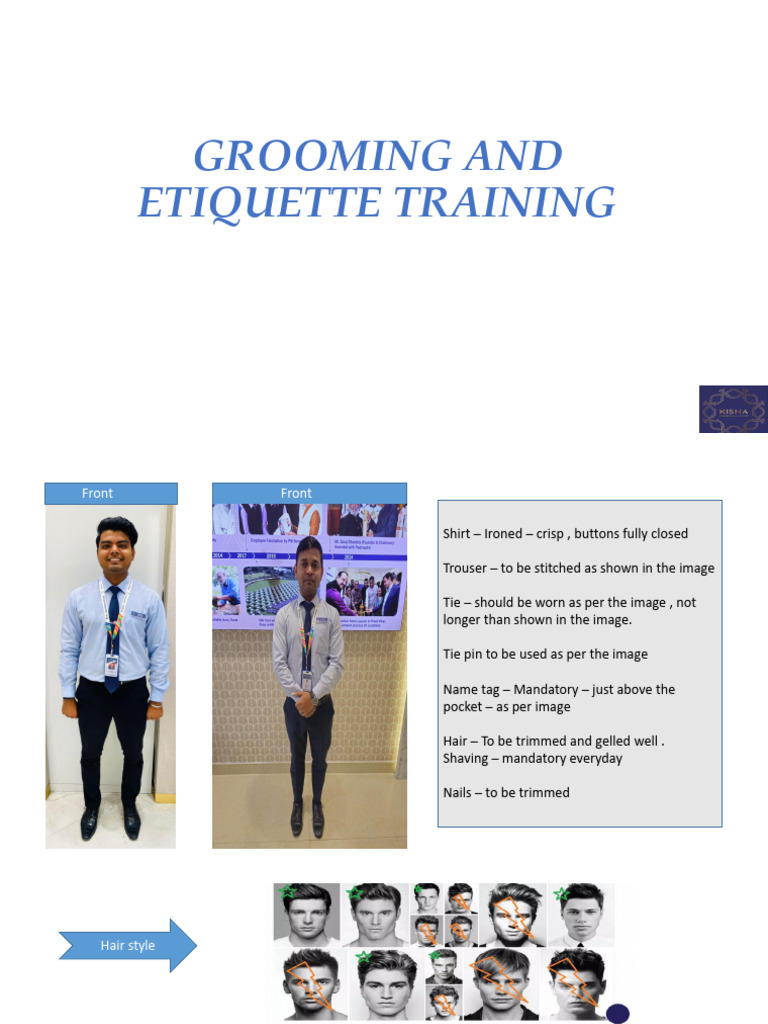 Retail Stores Grooming Guidelines | PDF | Necklace | Shoe