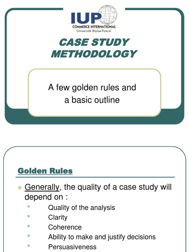 Case Study Methods Iup | PDF | Strategic Management | Cognition