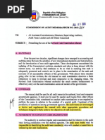 Revised Cash Examination Manual Overview | PDF | Cheque | Payments