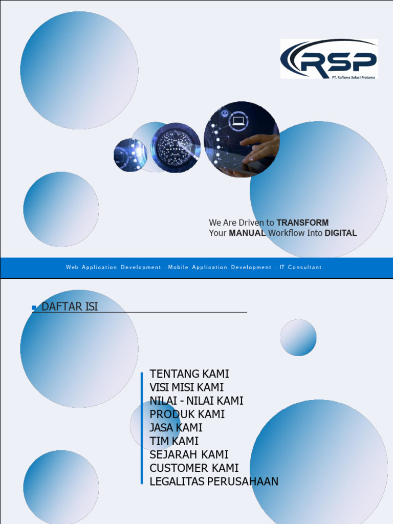 RSP Company Profile 2023 | PDF