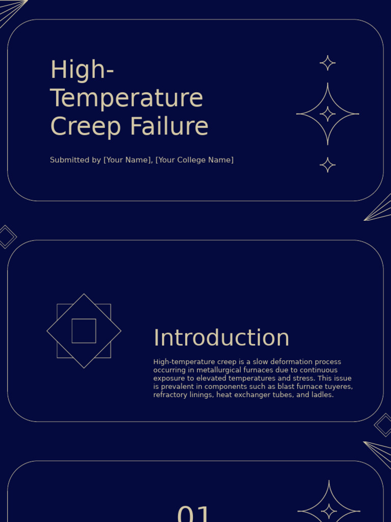 High-Temperature Creep Failure | PDF | Creep (Deformation ...