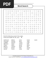 Food and Drink Word Search Puzzle | PDF | Word Search | Puzzles