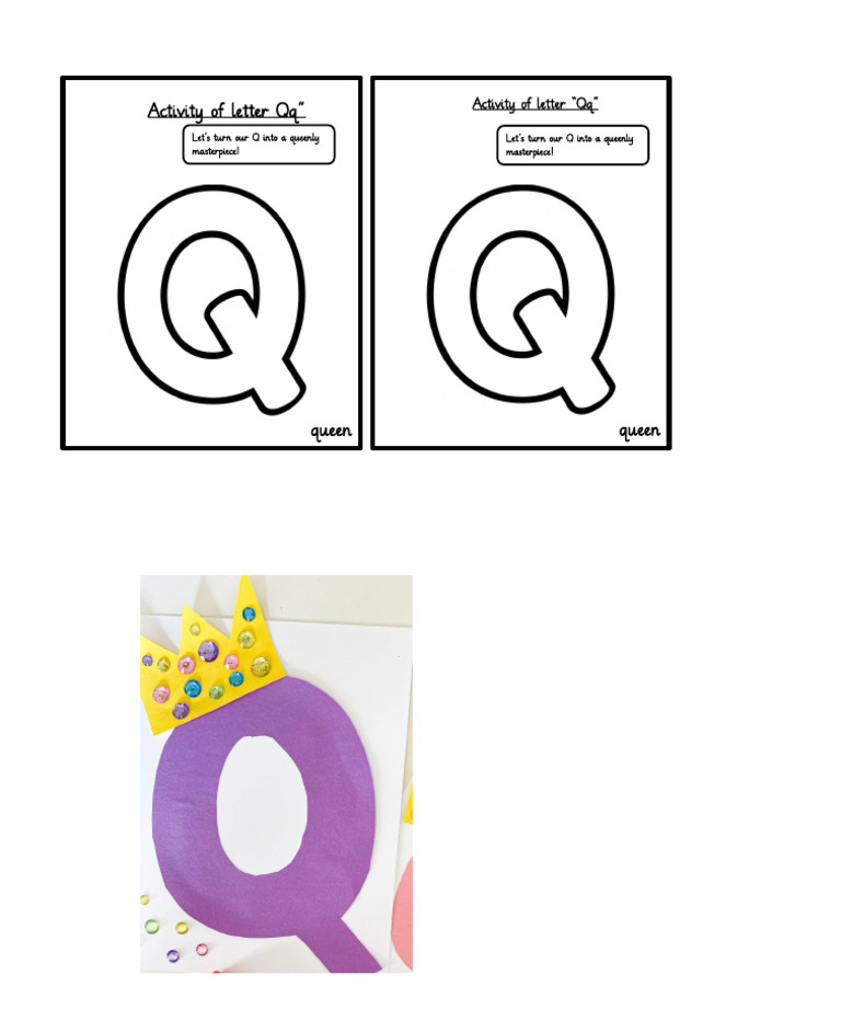 Letter Q Activity | PDF