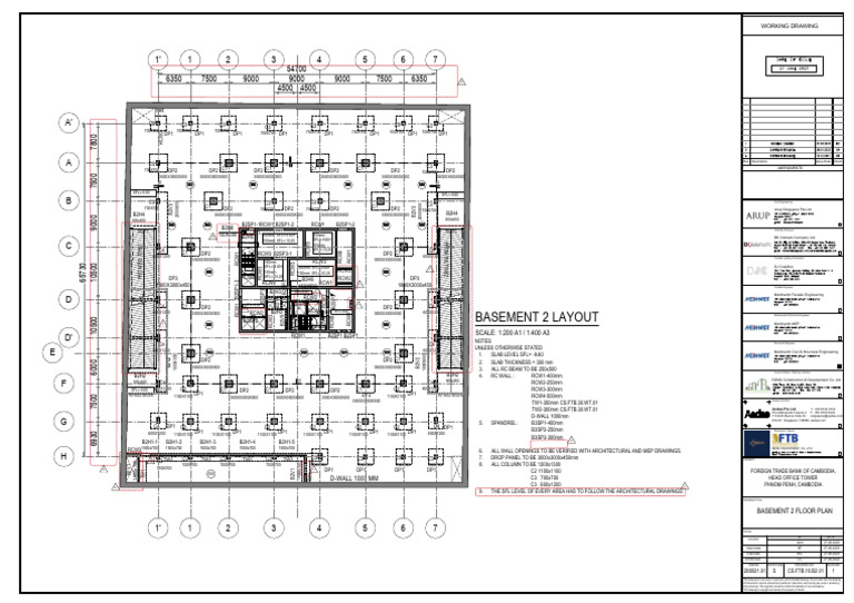 CS - FTB.10.B2.01 Basement 2 Floor Plan | PDF | Chess | Chess Theory