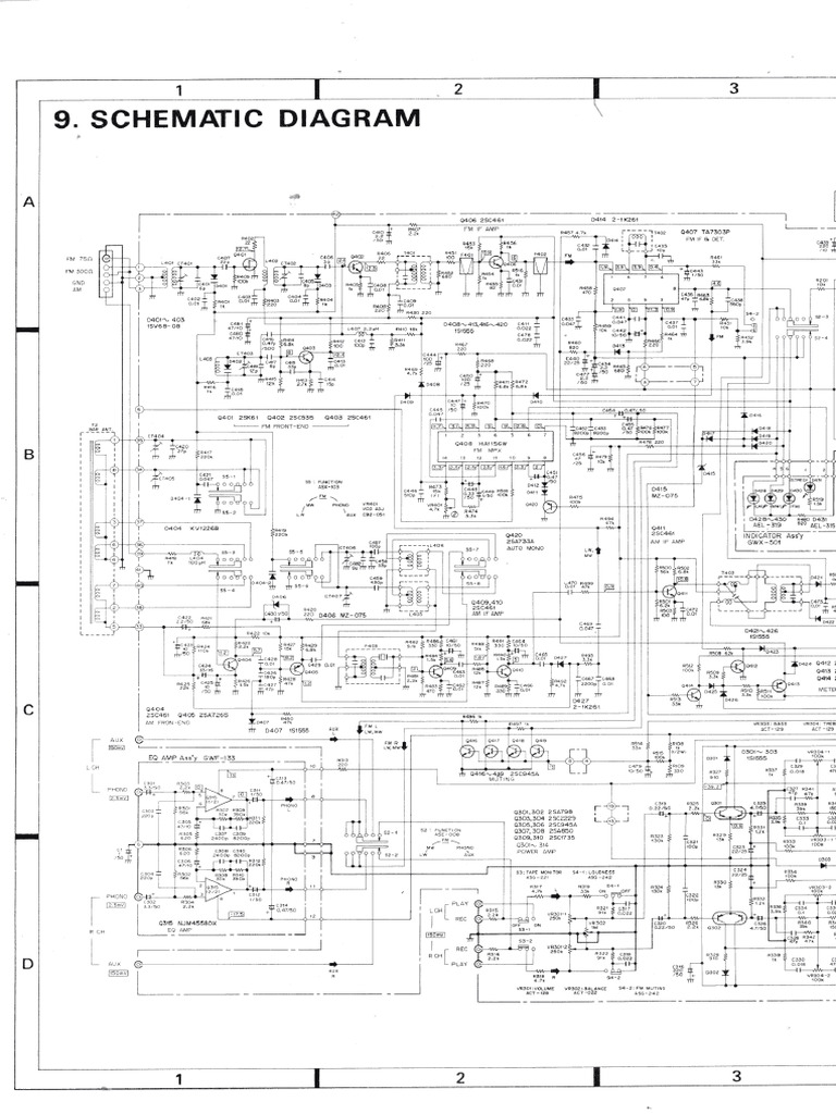 PIONEER SX-700L Schematic | PDF