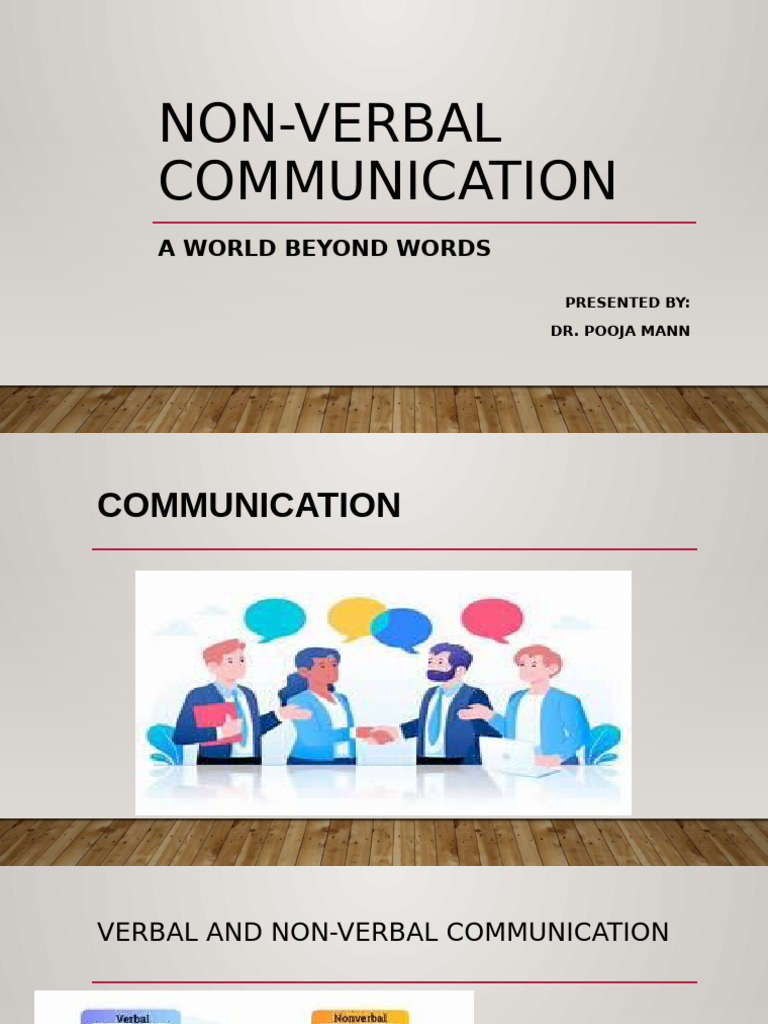 Nonverbal Communication | PDF