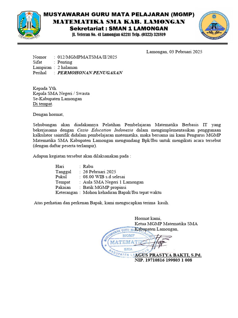 Casio-Mgmp MTK Sma LMG 2025 | PDF